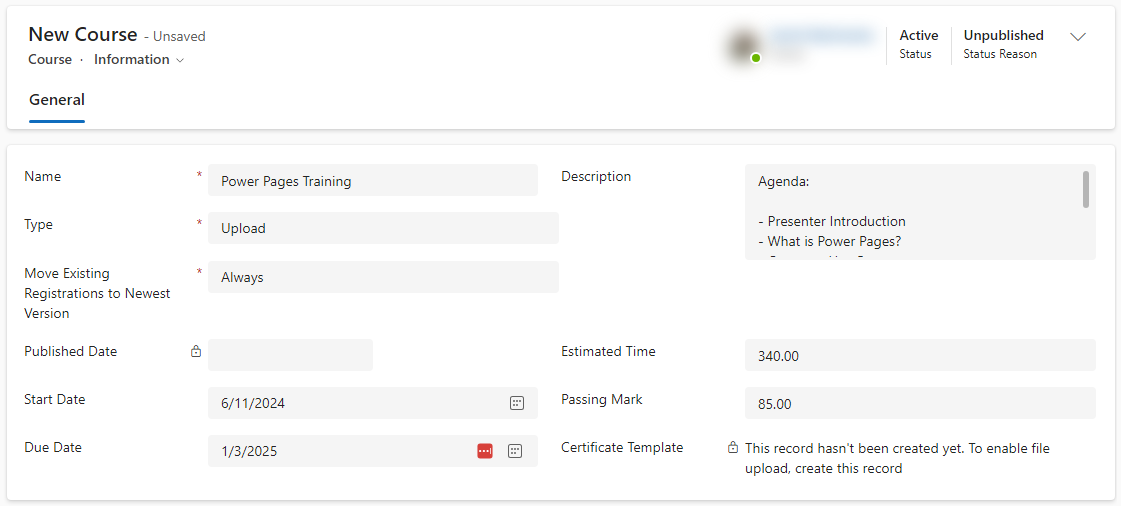 ecLearn - Uploading a Course